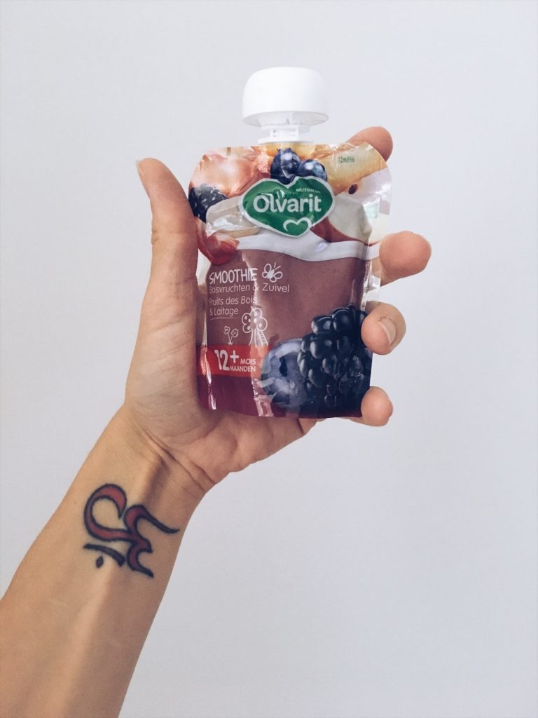 Fruit knijpzakjes, favoriet tussendoortje van Vince - unicorns & fairytales