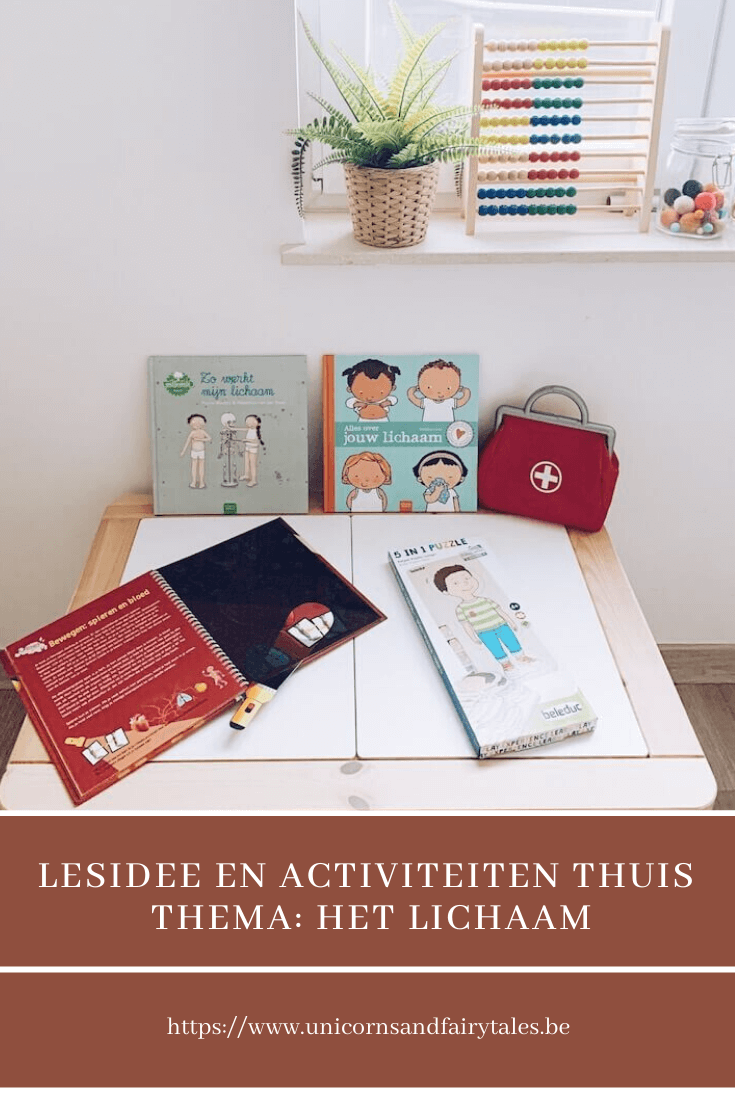 Thema het lichaam : lesidee en activiteiten - unicorns & fairytales