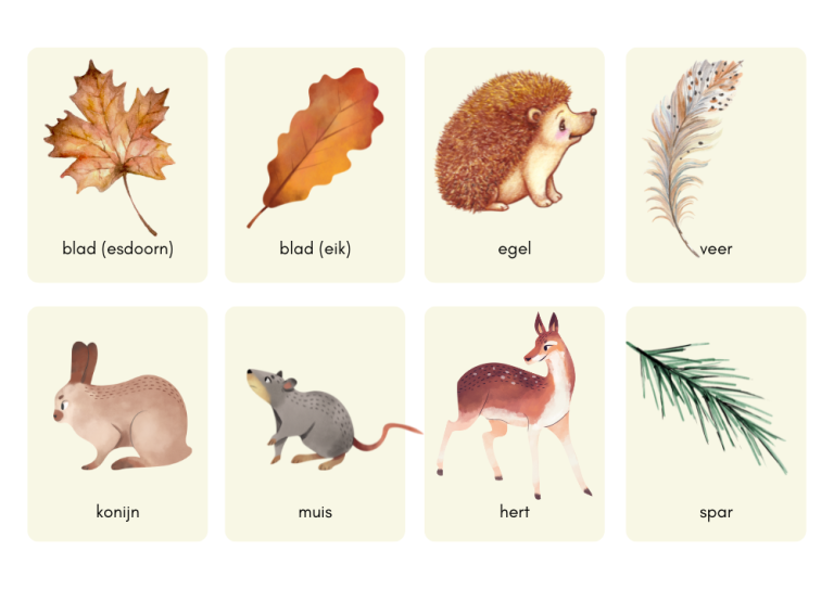 Herfst printables (gratis!) voor kinderen - unicorns & fairytales